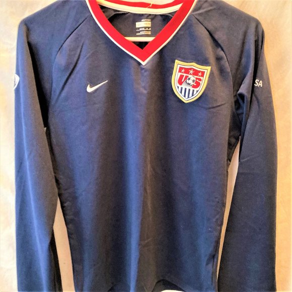Nike US Soccer Team Retro | Tops | New Nike Soccer Top Usa Women Team M ...